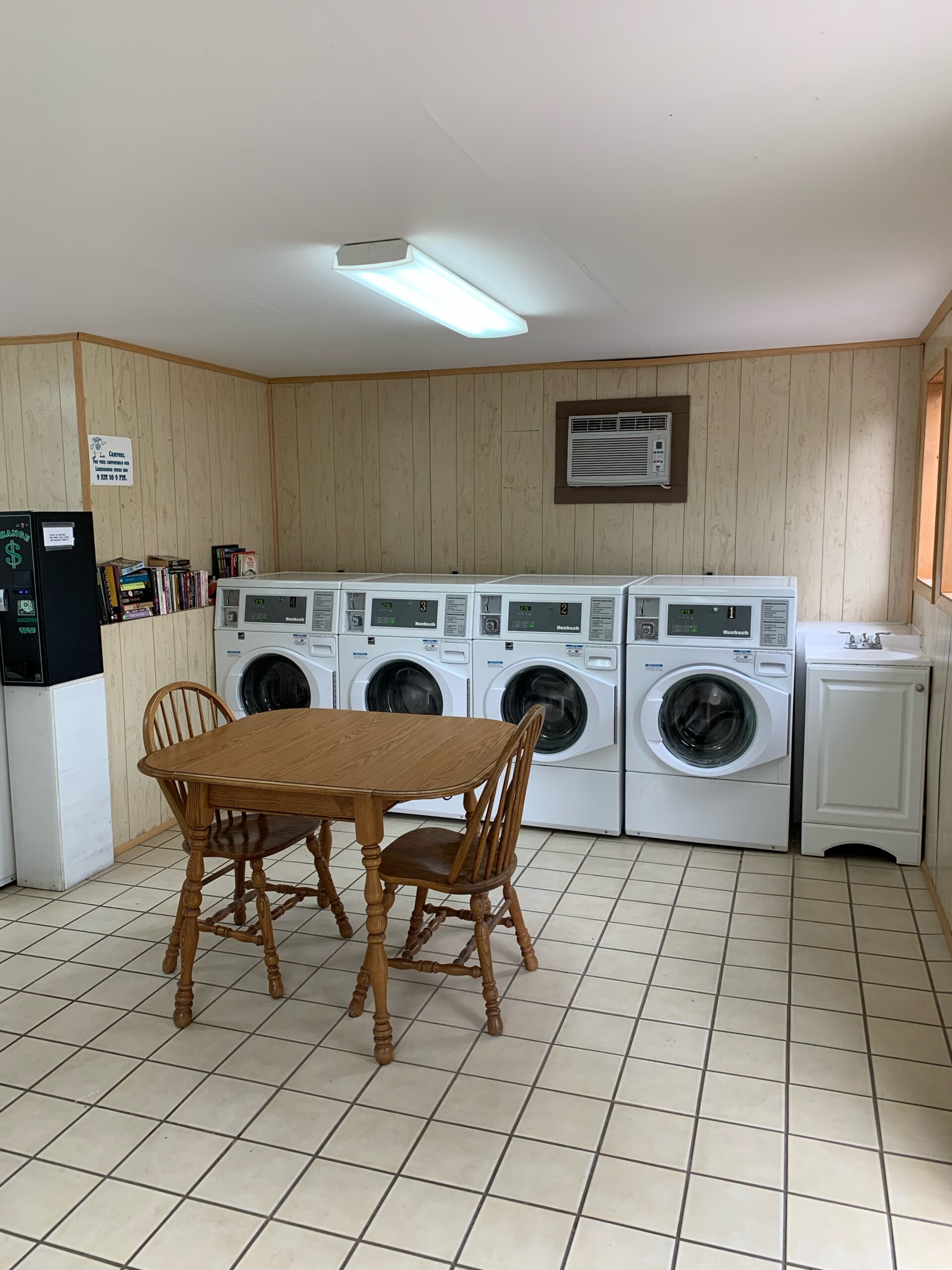 Laundry Facilities - Lake Leelanau RV Park
